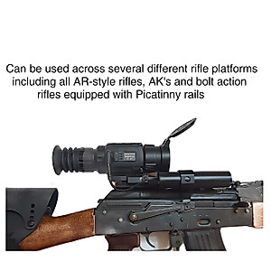 Basic Precision Yoter Power Kit - Picatinny Mountable External Power Bank Compatible with Bering Optics Super Yoter, Super Hogster, Hogster R, Hogster Stimulus Thermal Scopes (Sights) & Clip-On Units