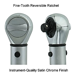 eTORK Click-Style Torque Wrench (3/8-Inch Drive) (Range: 50-250 Inch Pounds / 6-28 Newton Meters)