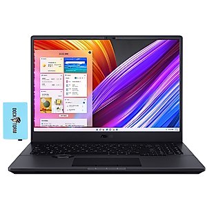 ASUS ProArt Studiobook Laptop, 16.0" OLED 4K (Intel i7-12700H 14-Core, 64GB DDR5 RAM, 4TB PCIe SSD, GeForce RTX 3080 Ti, Backlit KYB, WiFi 6, BT 5.2, Fingerprint, Win 11 Home) with Dockztorm Dock