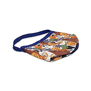 Disney Star Wars Yoda Collapsible Nylon Basket Bucket Tote Bag (One Size, Blue)