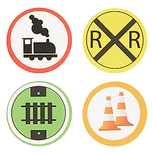 BLUE PANDA 50 Sheets Railroad Potty Training Chart for Toddlers Boys & Girls with 800 Train Stickers (10.3x8.3 in) - Potty Sticker Chart