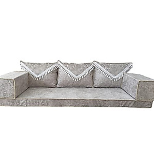 Arabic Floor Seating, Arabic Majlis Sofa, Arabic Couch, Floor Seating Sofa, Oriental Seating, Arabic Furniture, Arabic Jalsa - MA 75