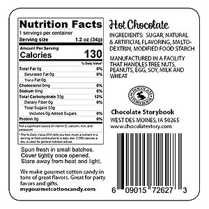 Hot Chocolate Cotton Candy