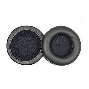 VEKEFF Replacement Earpads Ear Pads Cushion for HESH 2 HESH2 HESH 2.0 NBA Headphones Earphone (Black)