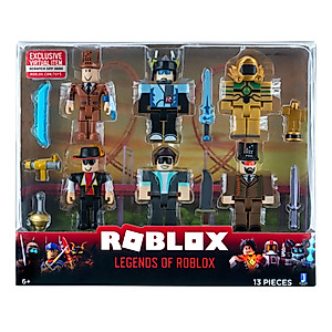 Roblox Action Collection - Legends of Roblox Six Figure Pack [Includes Exclusive Virtual Item]
