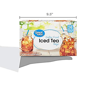 Great Value Iced Tea Bags, Gallon Sized, 24 oz, 24 Count (Pack of 2)