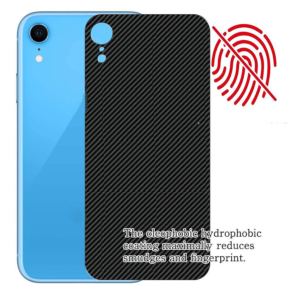 Synvy [2 Pack] Back Protector Film, compatible with Google Pixelbook 12.3" Black Carbon TPU Guard Skin Sticker [ Not Front Tempered Glass Screen Protectors ]