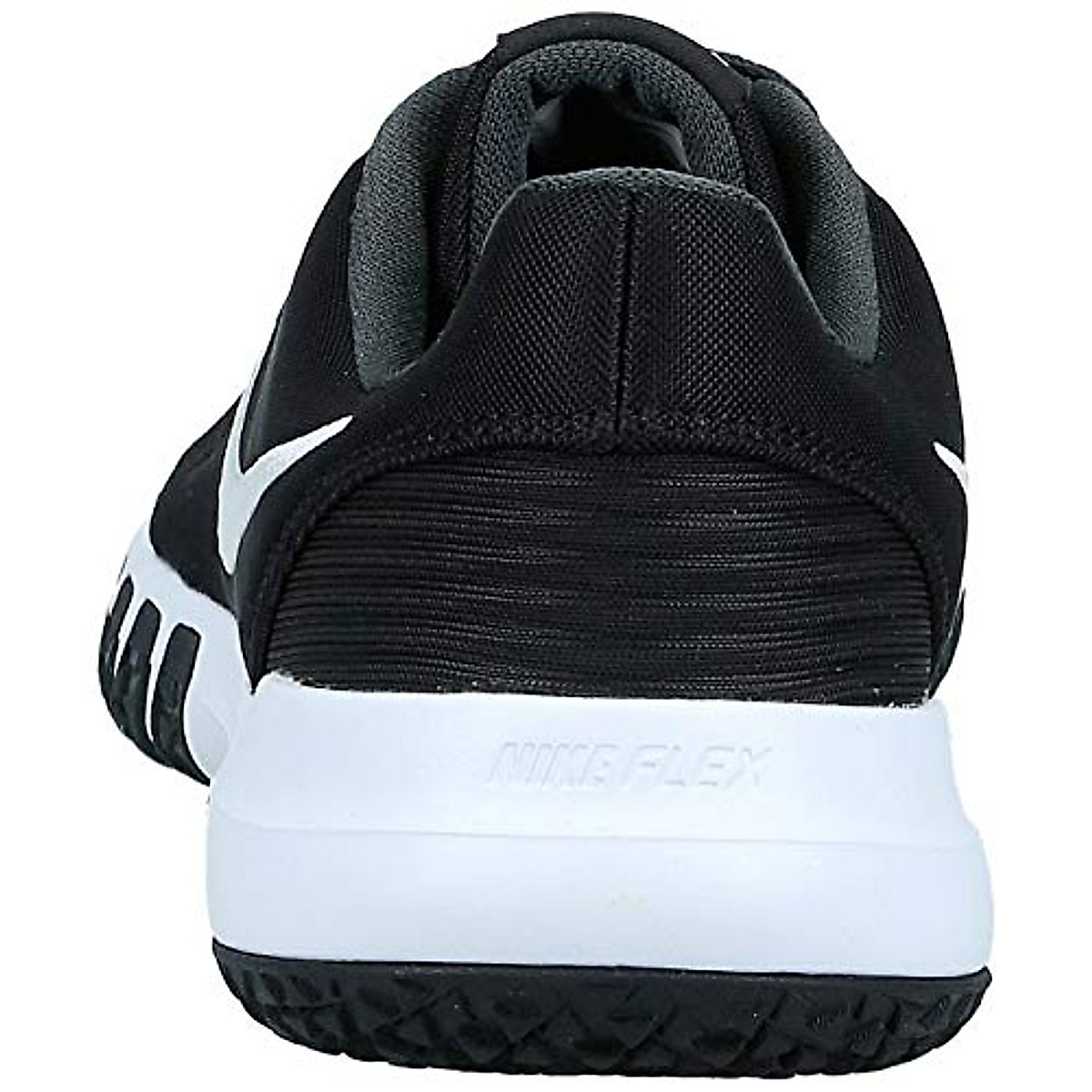 Nike Men's Flex Control TR4 Cross Trainer, Black/White-Dark Smoke Grey-Smoke Grey, 12 Regular US