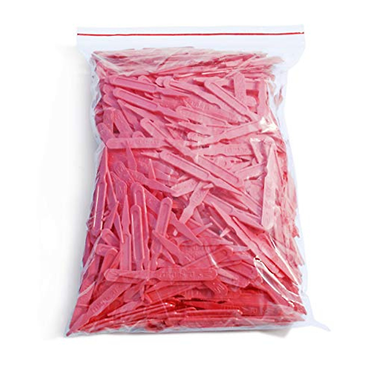 New Star Foodservice 24197 Plastic Steak "Medium Rare" Markers, Pink (Pack of 1000)