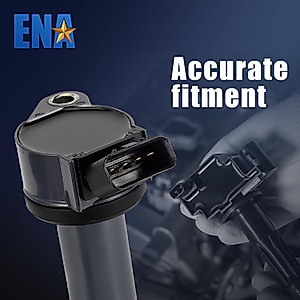 ENA Pack 6 Ignition Coil 3.5L Compatible with Lexus Toyota Sienna Avalon Camry Highlander Rav4 Venza Lexus RX350 IS350 ES350 V6 2007 2008 2009 2010 2011 2012 2013 2014 2015 Coils for UF487 90919A2007