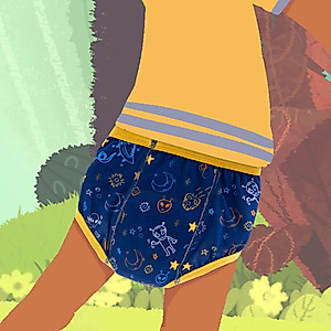 Max Shape 6 Pack Potty Training Underwear for Boys,Washable Baby Boy Toilet Training Pants Training Underwear Fit 2T-6T Blue 5T