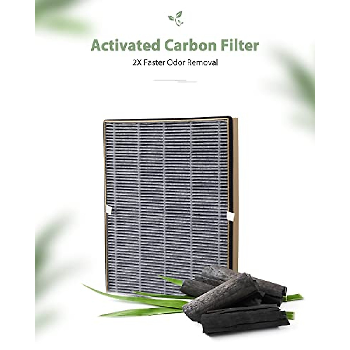 TT-AP002 Filter Replacement for TT-AP002 and VAVA VA-EE008 Air Purifiers, Replace TT-AP001SPF，H13 True HEPA Filter