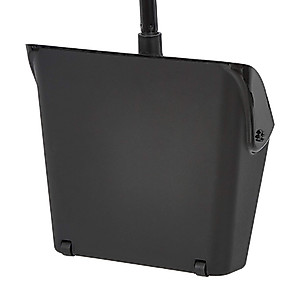 AmazonCommercial Sectional Handle Upright Lobby Dust Pan & Broom Set - 3-Pack