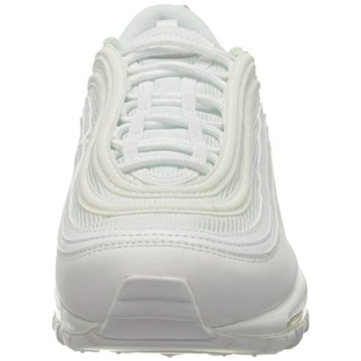 Nike womens Air Max 97 Trail Running Shoes, White/White-pure Platinum, 8