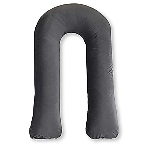 BODY NEST™ Pregnancy Pillow for Sleeping — U Shaped Maternity Pillow for Pregnant Women — Cooling Body Pillow for All Seasons with Reversible & Removable Dual Sided Cover, Washable & Minky Soft