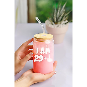 NewEleven 30th Birthday Gifts For Her Women - 1994 30th Birthday Decorations For Women - 30 Year Old Gifts Idea For Women, Friends, Sister - 16 Oz Coffee Glass - 16 Oz Coffee Glass