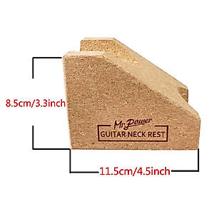 Mr.Power Guitar Neck Rest Neck Pillow String Instrument Neck Support Luthier Tool for Guitar, Bass Ukuleles, Violins, Banjos, Mandolins, Work Mat
