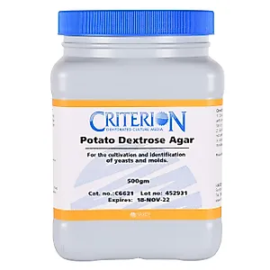 Hardy Diagnostics C6621 Criterion Potato Dextrose Agar Dehydrated Culture