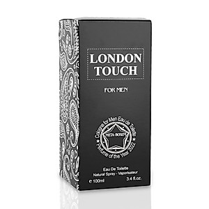 META-BOSEM 717 Superstar Stay Wild+London Touch Men's Cologne Collection, Eau de Toilette Natural Spray - Clean Fresh Scents - Holiday Gift Set (Pack of 2) Each 3.4 Fl Oz, Total 6.8 Fl Oz