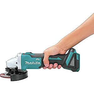 Makita XAG04Z-R 18V LXT Lithium-Ion Brushless Cordless 4-1/2 / 5 in. Cut-Off/Angle Grinder, (Tool Only) (Renewed)