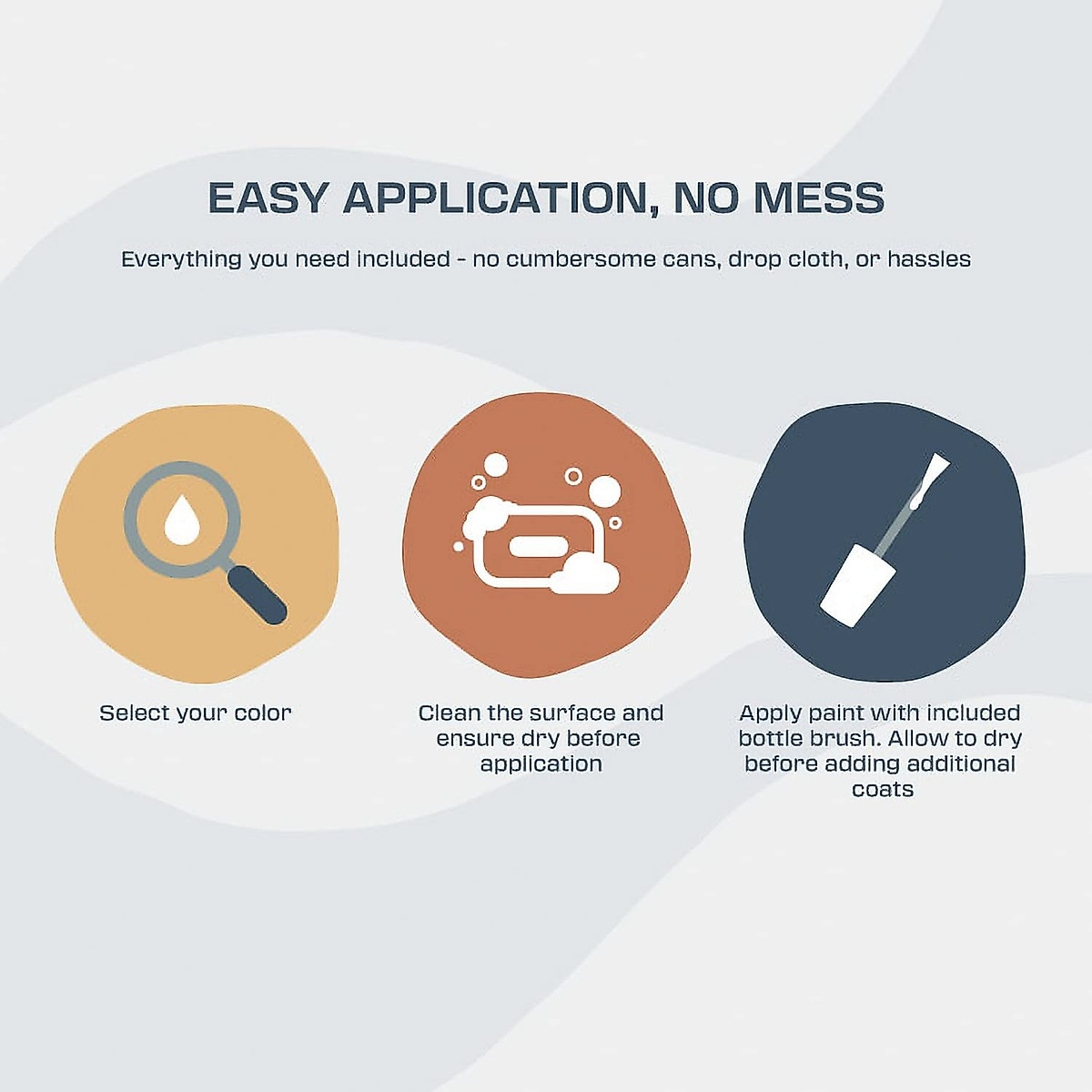 Oslo Home Porcelain + Appliance Touch Up Paint, Desert Beige, 20ml, High Gloss, w/Brush in Bottle, for Bathroom Fixtures, Metal