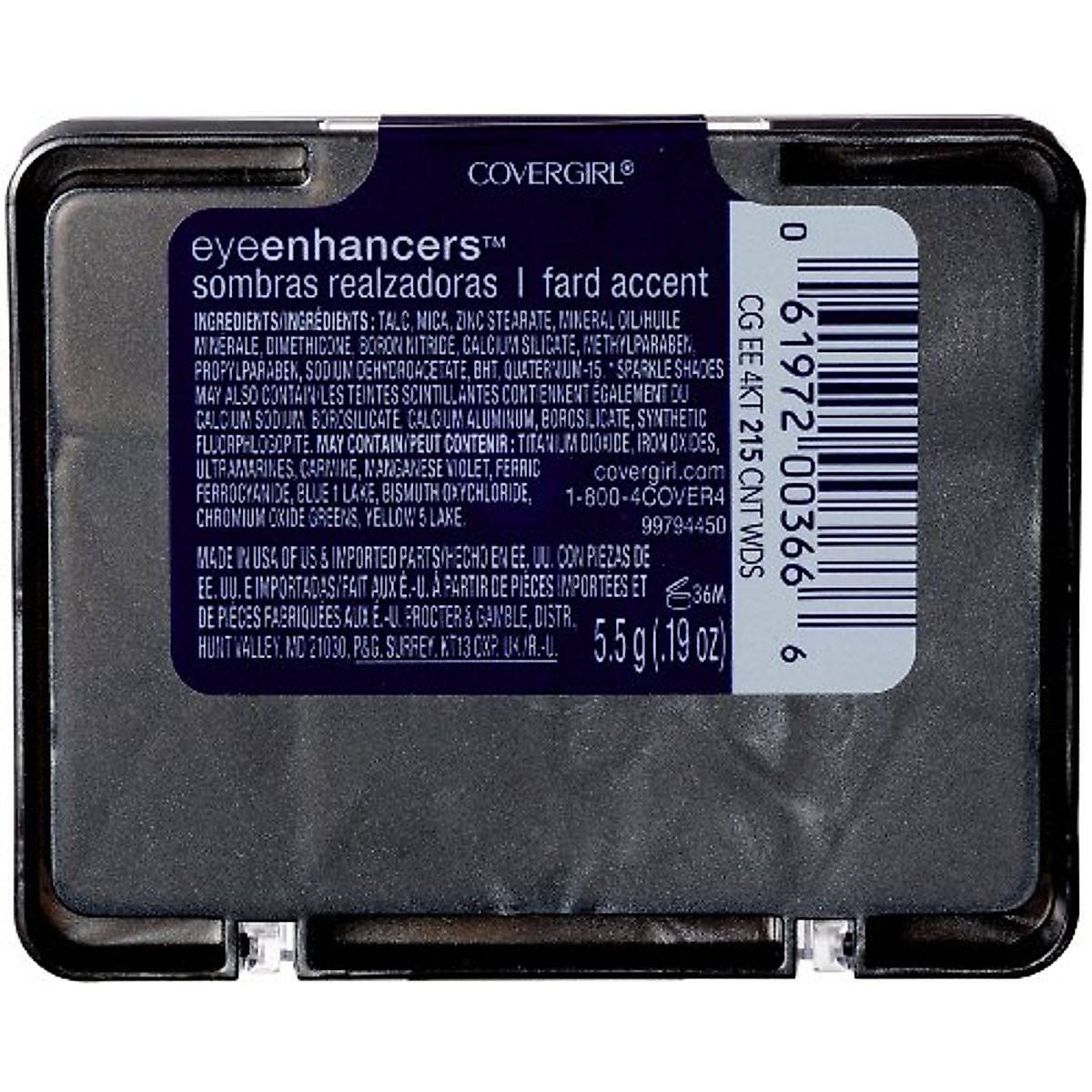 CoverGirl Eye Enhancers 4 Kit Shadow, Country Woods 215, 0.19-Ounce Packages (Pack of 3)