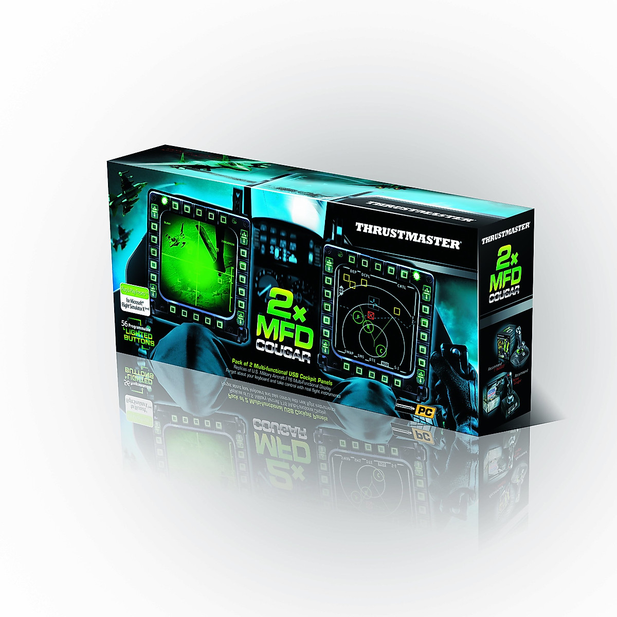 Thrustmaster MFD Cougar Pack (Compatible with PC)