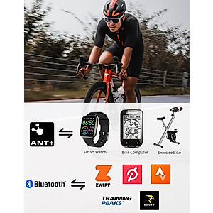 iGPSPORT Bike Cadence Sensor, Cycling RPM Monitor, Bluetooth ANT Compatible with Bike Computer Spin Bike Stationary Bikes