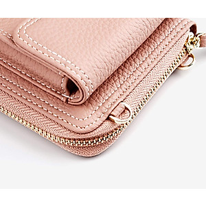 Valentoria Womens Crossbody Bag Cell phone Wallet Small Shoulder Purse Leather Card Handbag