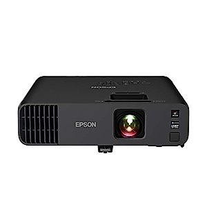 Epson Pro EX10000 3-Chip 3LCD Full HD 1080p (1) Wireless Laser Projector, 4,500 Lumens Color Brightness, 4,500 Lumens White Brightness, Miracast, 2 HDMI Ports, Built-in 16W Speaker, Laser Light Source