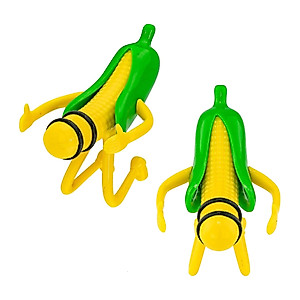 Colonel Corn Bottle Stopper - Fairly Odd Novelties - Funny Novelty Wine Liquor Beer Plug Gag Gift,Yellow,One Size