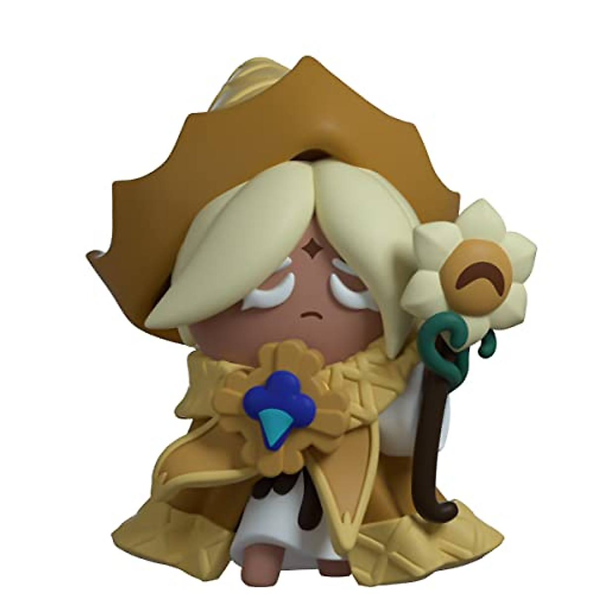 Youtooz Pure Vanilla Cookie Vinyl Figure, 4.5" Adorable Official Pure Vanilla Cookie Figurine from Mobile Game Cookie Run: Kingdom - Youtooz Cookie Run Kingdom Collection