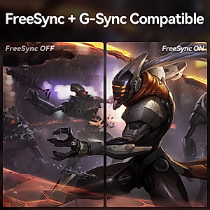 INNOCN 27G1R 27 Inch Gaming Monitor 1440P 144Hz 2K QHD 1ms G-Sync Compatible HDMI DisplayPort Ultra Thin Computer PC Gaming Monitor, 99% sRGB, Eye Care, VESA Mountable, Black
