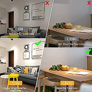 Ajbvp 5CCT LED Track Lighting Heads 12W Dimmable,Zoomable Beam15°/24°/36°/45°/60°,2700K/3000K/3500K/4000K/5000K,Single Circuit H Track Lighting Heads Ceiling Fixtures Art Lighting,Black-4Pack