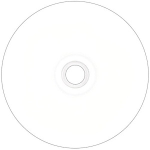 PlexDisc 632-210 16x 4.7GB White Inkjet Printable DVD-R 1200 Disc Spindle