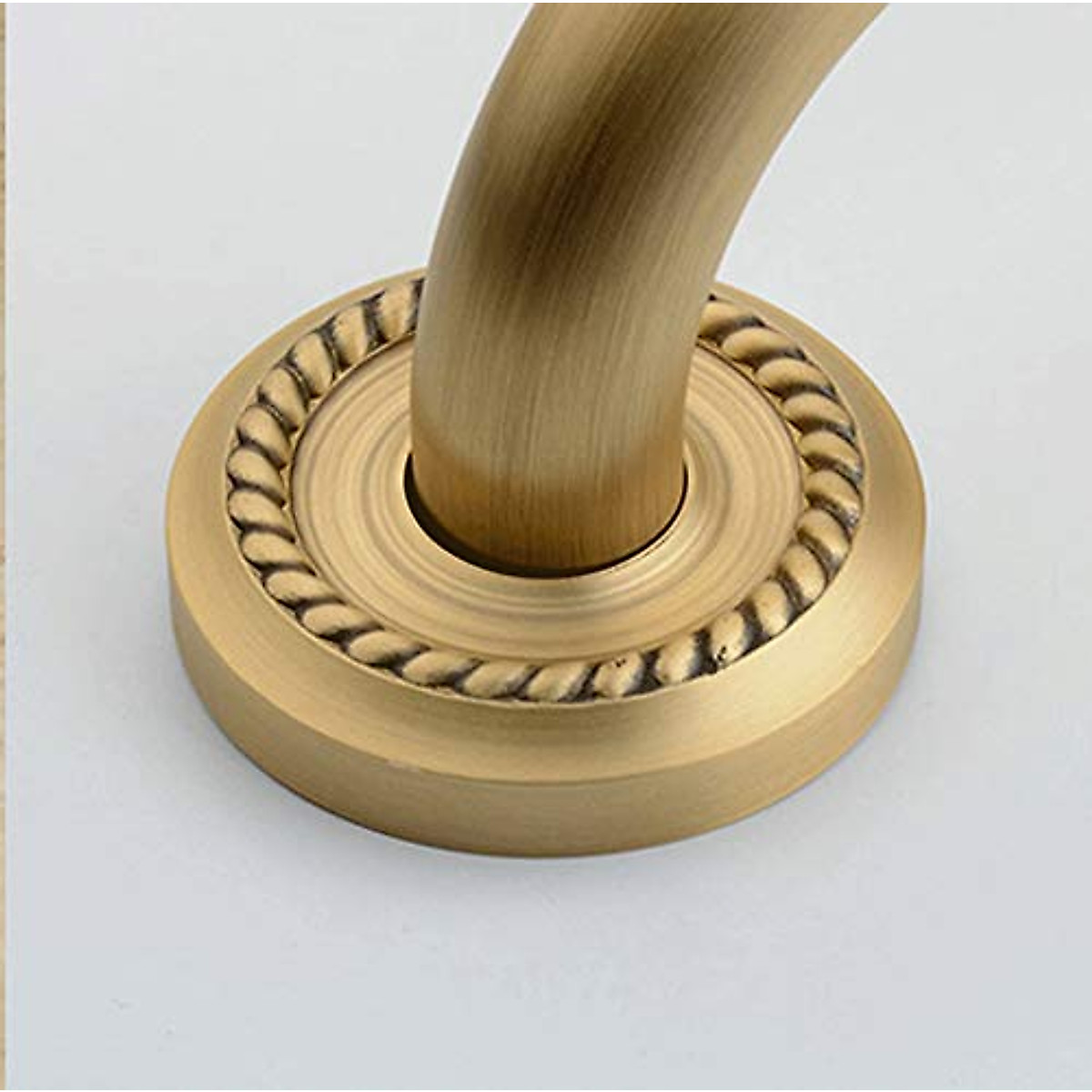 CRODY Bath Wall Attachment Handrails Grab Bar Rails Grab Bar Shower Aid and Safety Support Armrest,Safety Copper Handrail,Wall Mounted Straight Towel Rack