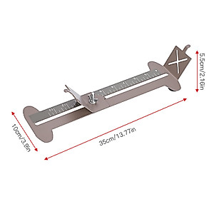 VGEBY Paracord Jig Kit, Stainless Steel Paracord Bracelet Jig Frame DIY Craft Maker Tool with Braided Rope, Fastening Buckle, Paracord Bracelet Clasps Paracord Buckles and