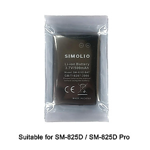 SIMOLIO 2.4GHz Wireless Headphones for TV with Spare Battery, Optical, RCA and AUX Audio Output Supported