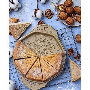 Brown Bag Thistle Shortbread Cookie Pan, USA made