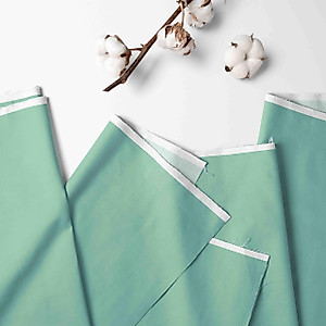 Bacati Solid Mint 2 Pc Cotton Percale Crib Sheets
