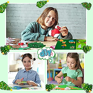 HAOFEIJH Felt Fabric 36 * 36 Inch Wide 1.6mm,Fabric Sheets Soft Woven Acrylic Craft Fabric for DIY Craftwork Sewing Patchwork,Craft Felt(Black)