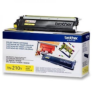 Brother TN210Y Yellow Toner Cartridge - 1 Each - OEM