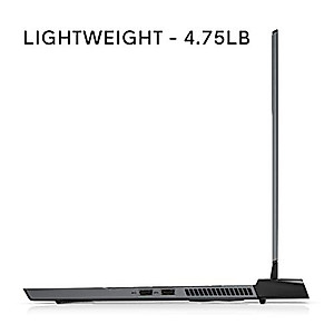 Alienware New M15 Gaming Laptop, 15.6" 144hz FHD Display, Intel Core i7-9750H, NVIDIA RTX 2060 6GB, 512GB SSD, 16GB RAM, AWYA15-7947BLK-PUS