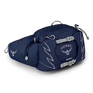 Osprey Talon 6L Men's Lumbar Hiking Waist Pack, Ceramic Blue
