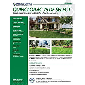 Select Source Quinclorac 75 Herbicide - 1 Pound (Drive 75, Quinstar) by