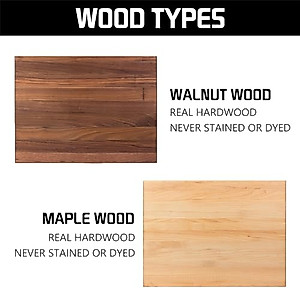 Personalized Custom Cutting Board, Maple/Walnut Custom Carved Cutting Board, Handmade in the USA, Personalized Gifts, Wedding, Birthday, Christmas, Anniversary or Bridal Shower Gifts(Style 1)