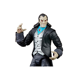 Spider-Man Marvel Legends Series Morlun 6-inch Collectible Action Figure Toy and 1 Accessory and 1 Build-A-Figure Part