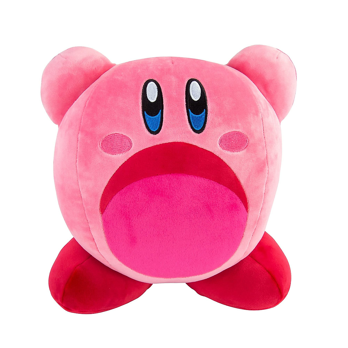 Club Mocchi-Mocchi- Kirby Plushies - Inhaling Kirby Plushie - Squishy Kirby Toys - Collectible Kirby Figures and Cute Stuffed Animals - Holiday Gifts and Stocking Stuffers for Kids - 15 Inch