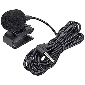 2.5mm Microphone, NowTH HD Voice Assembly Mic for Car Vehicle Head Unit Bluetooth Enabled Stereo Radio DVD GPS