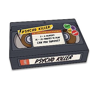 Escape Tabletop Games Psycho Killer, Fast-Paced, Hilarious and Strategic Party Game!